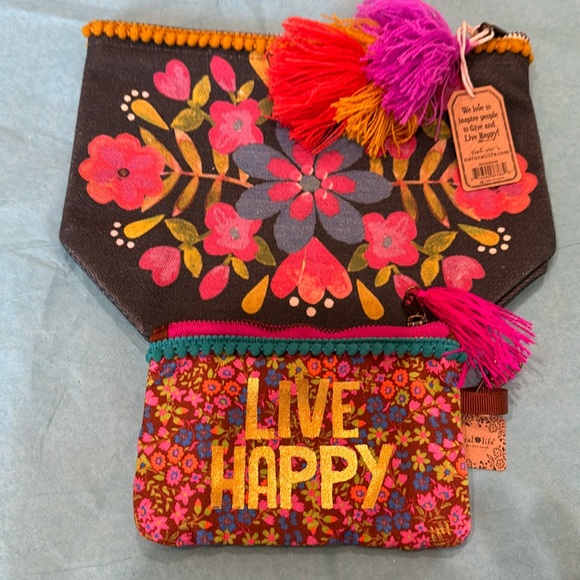 NATURAL LIFE | Bags | Natural Life 2 Pc Zipper Gift Set | Poshmark